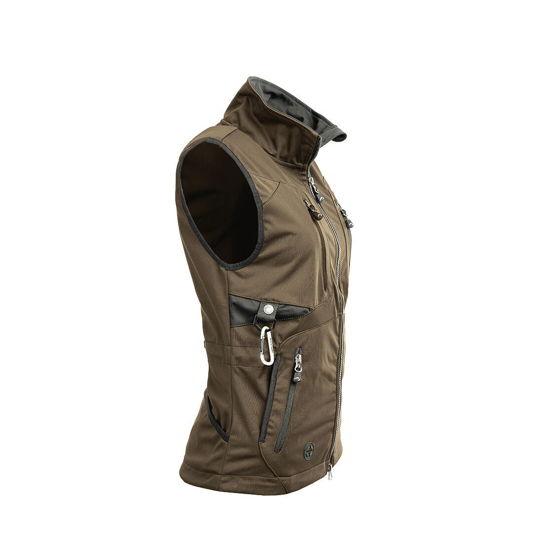 Arrak Ladies Acadia Softshell Vest - Brown – DogSport Gear Canada