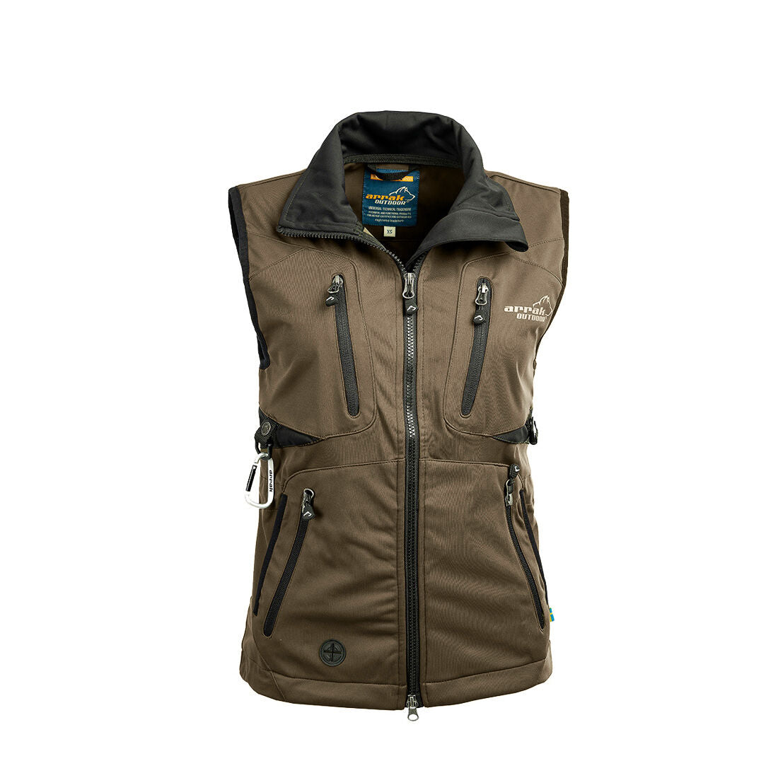 Arrak Ladies Acadia Softshell Vest - Brown – DogSport Gear Canada