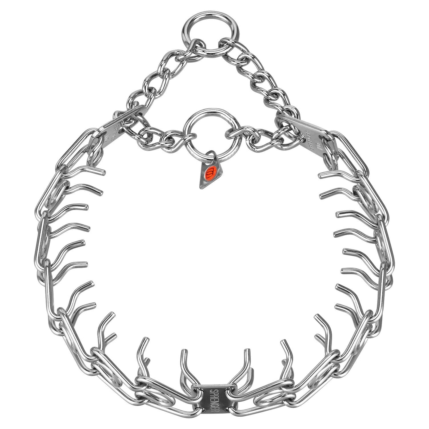 Herm Sprenger Sprenger 3mm Stainless Steel Short Link Prong Collar ...