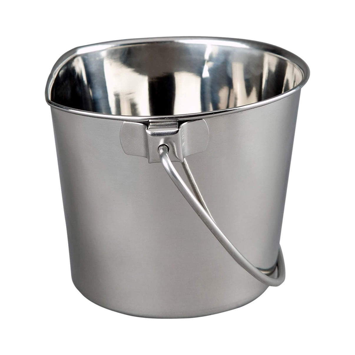 Stainless Steel Flatside Pail – DogSport Gear Canada